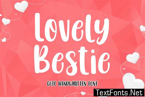 Lovely Bestie Valentine Font 8j4e6m3