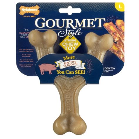 Bacon MAX Strong Gourmet Wishbone Large Nylabone