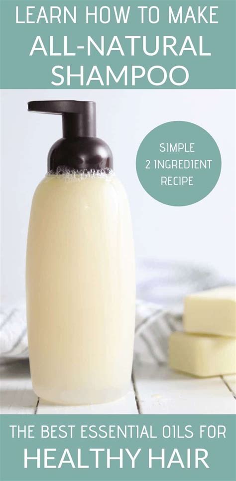 How To Make All Natural Shampoo Artofit