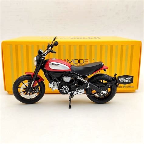 Tsm กล อง Ducati Self Tour Scrambler Classic cc Alloy Motorcycle Model Shopee