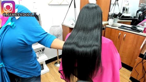 Silk Press Trim How To Retain Length Without Wash N Gos Twist Outs