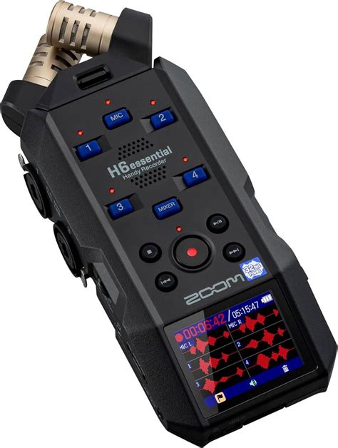 Zoom H6 Essential With 32 Bit Float Accessibility 6 Track Portable