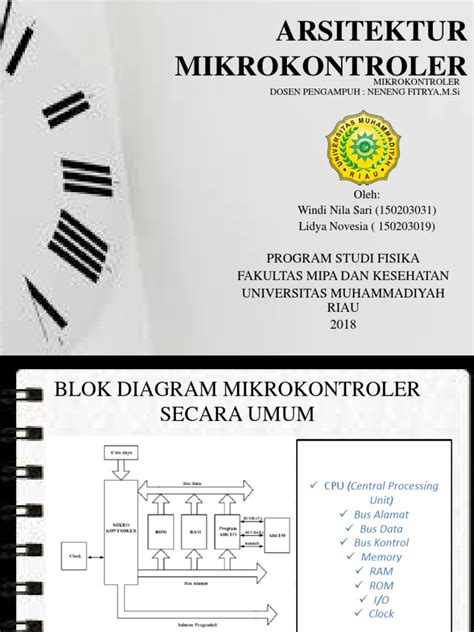 Gambar Blok Diagram Mikrokontroler 45 Koleksi Gambar