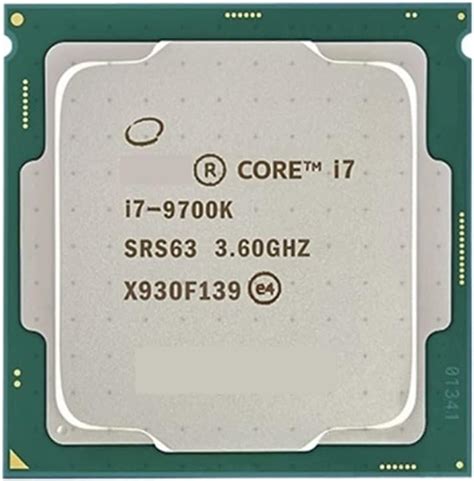 Cpu Core I7 9700k I7 9700k 3 6 Ghz Eight Core Eight Thread Cpu Processor 12m 95w Pc Desktop Lga