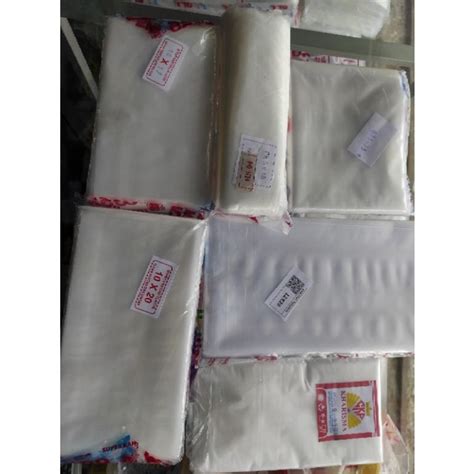 Jual Plastik Pe Plastik Es Batu Shopee Indonesia