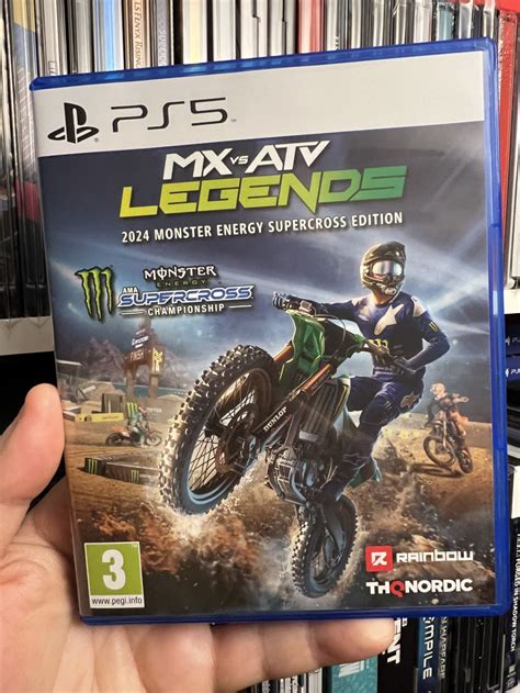 MAJ Le Mx Vs Atv Legends Monster Energy Supercross Edition Steelbook Jeux