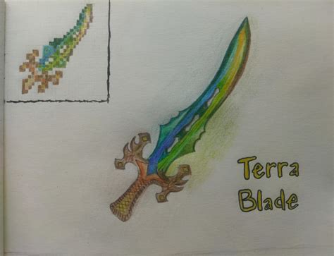 Part 1 Of Drawing All The Zenith Swords Terra Blade Rterraria