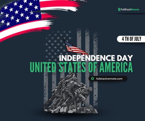 Happy Independence Day America We Full Stack Remote