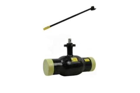 Шаровый кран Broen тип КШТ 61 112 с ИСО фланцем полнопроходной под приварку Ду 100 1200 Ру 40 25