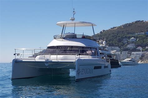 Power Catamaran Enigma Exhilarating Chartercraft