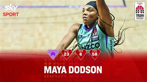 Maya Dodson 23 PTS 3 BLK Vs Whai YouTube