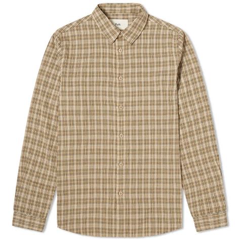 Folk Checked Shirt Folk