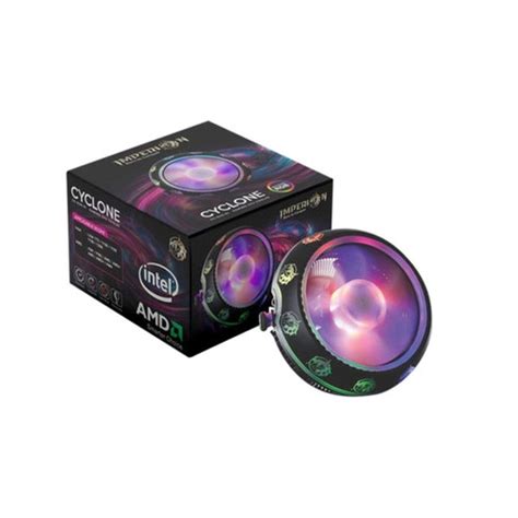 Jual Fan Proccesor Imperion Cyclone Gaming Cpu Cooler Rgb Intel Amd Cc