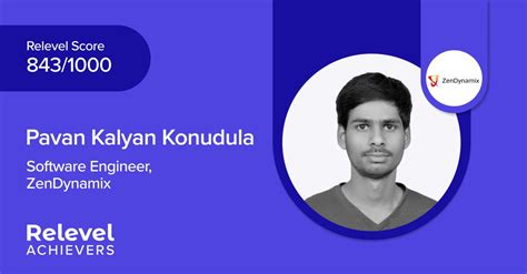 relevel achievers on linkedin congratulations pavan kalyan konudula