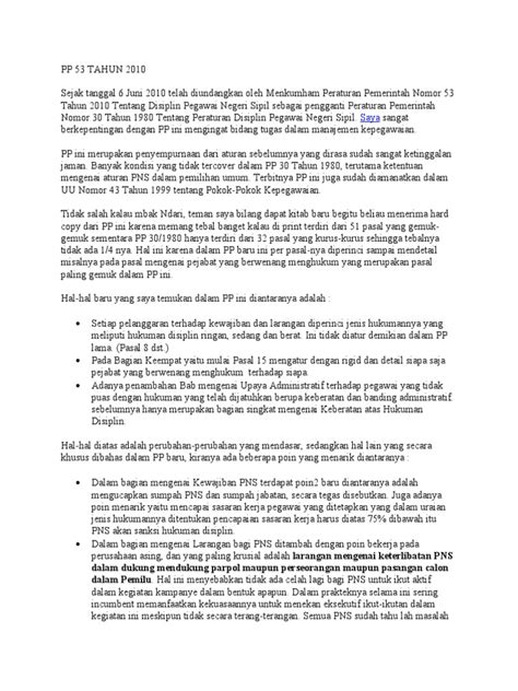 Pp 53 Tahun 2010 Pdf