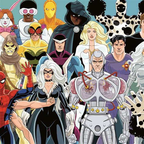 Vector Vengers Spiderverse Decaptych 5 Of 10 By Wolfehanson On Deviantart