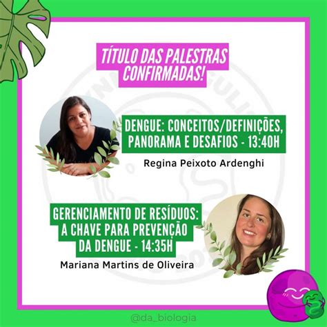 Diretório Acadêmico Do Curso De Ciências Biológicas Da Ufsm Pm Promove