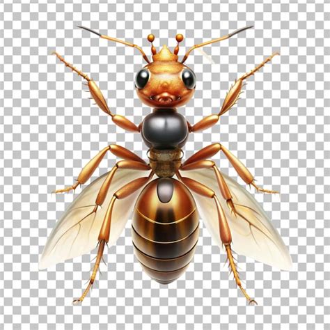 Queen Ant Concept Illustration Premium Ai Generated Psd