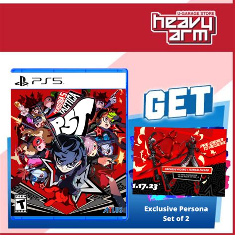 Ps5 Persona 5 Tactica Englishchinese 女神异闻录 5 战略版 Heavyarm Store
