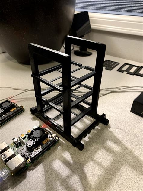 Raspberry Pi 4 Rack By K7n Download Free Stl Model