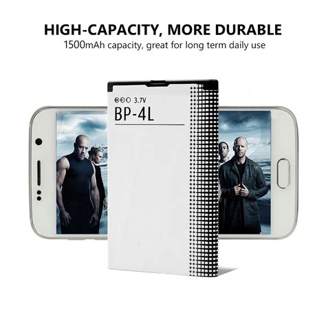 Smart Phone 37v 1500mah Li Ion Battery Bp 4l For Grandado