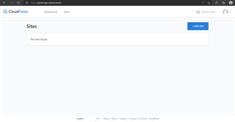 Instalasi CloudPanel Di NAT VPS NATVPS Id