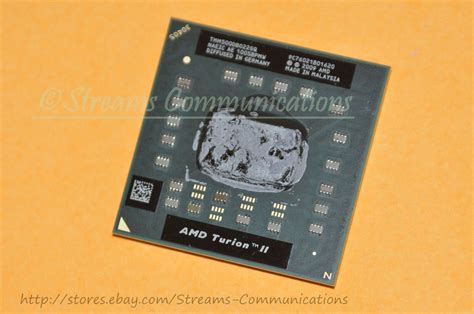 AMD Turion II Dual-Core Mobile M500 2.2 GHz Laptop Processor CPU ...