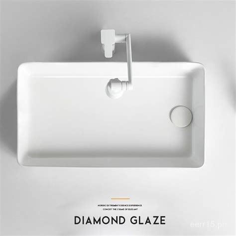 Washing Machine Countertop Basin Ultra Narrow Left And Right Side Drain Bathroom Single Basin