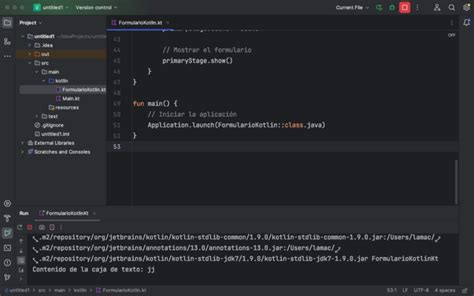 crear un formulario en kotlin utilizando javafx operating systems