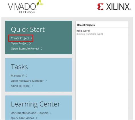 Verilog Hello World Xilinx Vivado 사용법 1 Create Project 와 Simulation