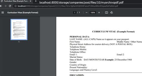 Html Como Puedo Visualizar Un Pdf Del Storage Con Laravel Stack