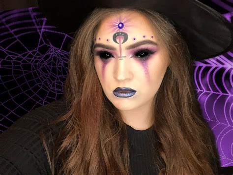 Purple Witch Makeup