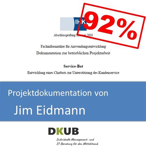 Projektdokumentation Von Jim Eidmann Mit 92 Bewertet It Berufe Podcast