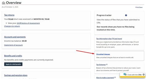 Claim Cra Uncashed Cheques Fast 2025 Guide