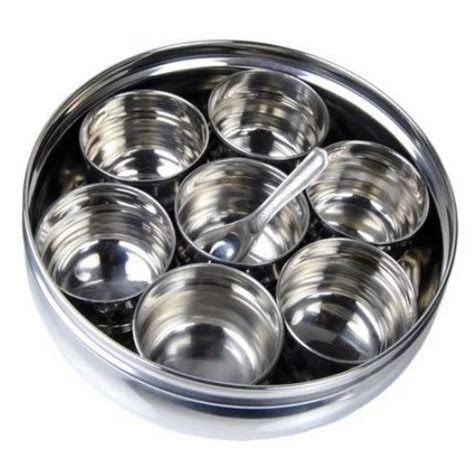 Stainless Steel Spice Dabba At Rs 225 Kilogram Stainless Steel Dabba