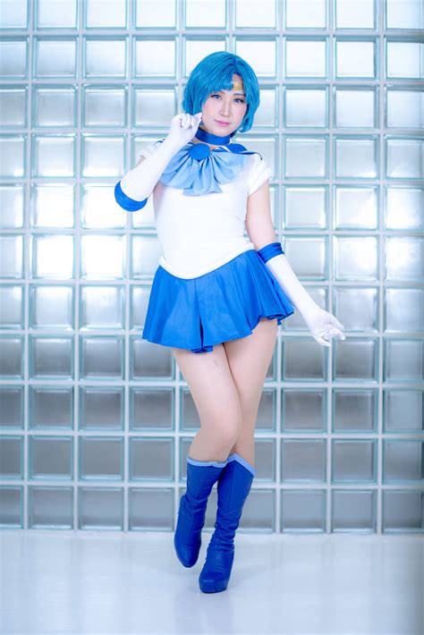 美少女戦士セーラームーン セーラーマーキュリー Sailor Mercury Sailor Mercury Sailor Moon Cosplay Cosplay Girls