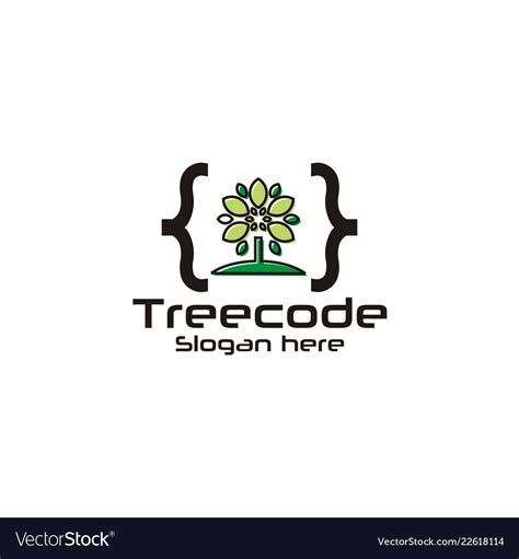Tech Code Logo Royalty Free Vector Image VectorStock