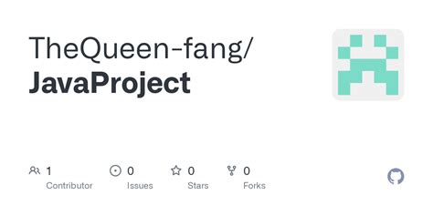 Github Thequeen Fangjavaproject