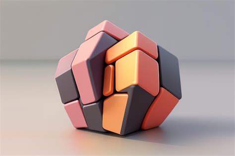 premium ai image educational toy rubik cube exercise thinking ability
