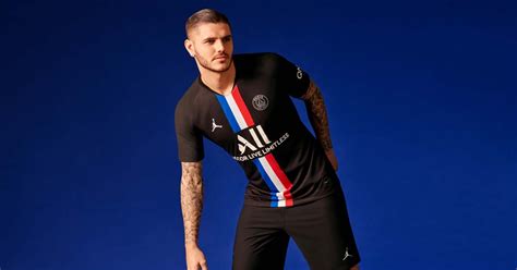 PSG x Jordan Launch Collaborative 19/20 Fourth Shirt - SoccerBible