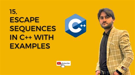 How To Use Escape Sequences In C Programming Youtube