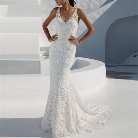 Vestido Novia Con Cola Y Espalda Descubierta