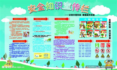 安全知识宣传栏设计图广告设计广告设计设计图库昵图网
