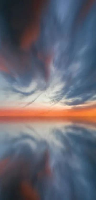 Serene Sunset Reflection Wallpaper Free Download