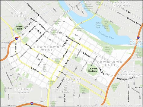 Minneapolis Neighborhood Map Gis Geography