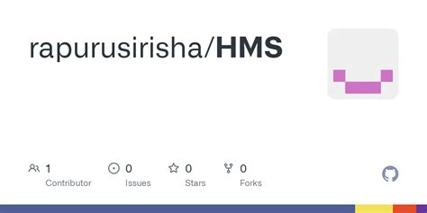 Github Rapurusirishahms
