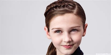 عکس بافت مو ساده بچه گانه