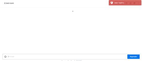 310 Error Invalid Room After Room Creation With Ldap Logged Admin