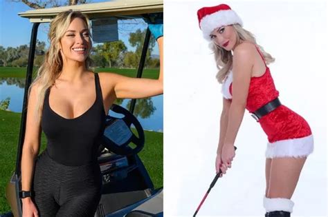Gorgeous Golf Influencer Lauren Pacheco Goes Braless In Tiny Leather
