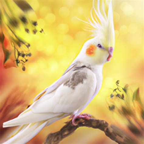 White Face Pearl Cockatiel A Stunning Avian Companion